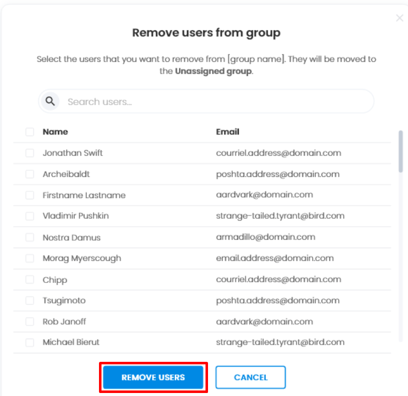 Add or remove users from a group – PDF Architect